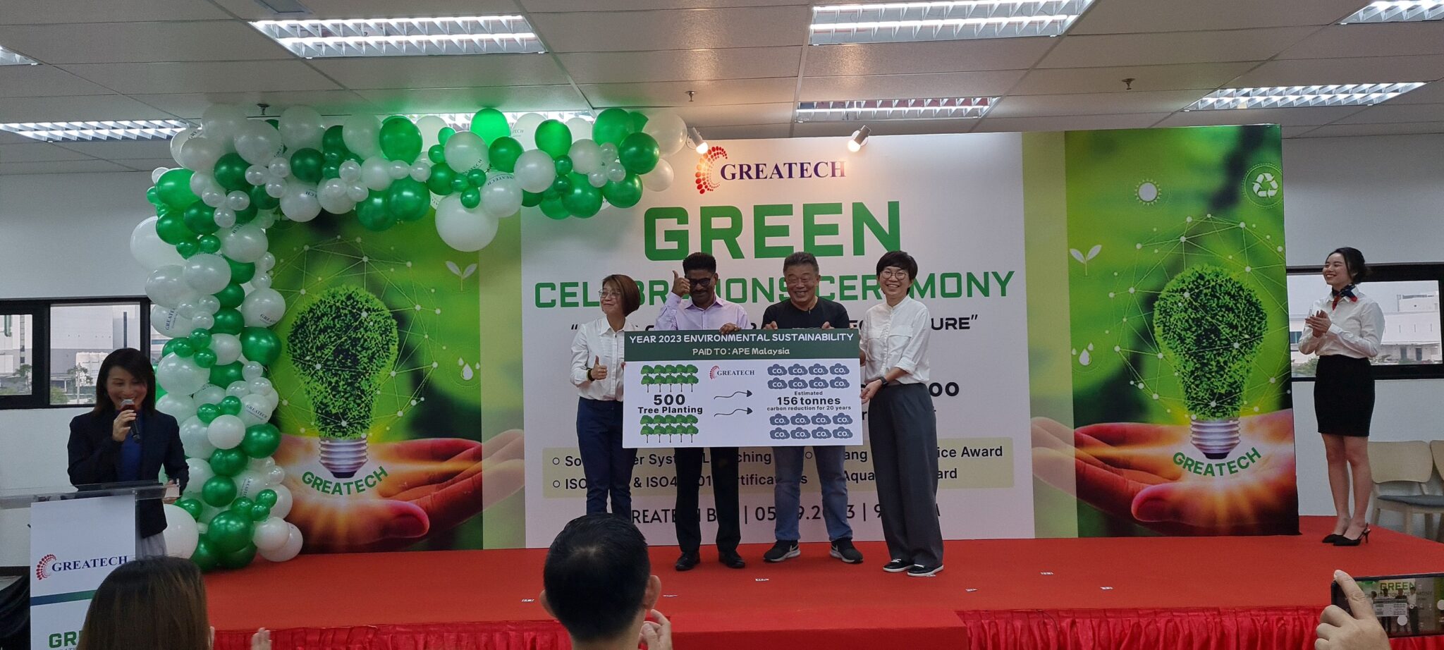 Greatech | Going Green for A Greatech Future: A Green Celebrations Ceremony